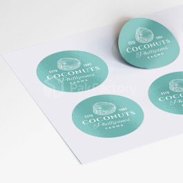Custom Round Sheet Labels | PakFactory®