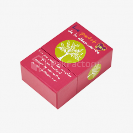 Pink Trivia Lid-off Game Box