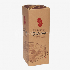 Kraft Tea Boxes with Petal Top