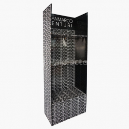 Custom Printed Three-Shelf Luggage Display | PakFactory