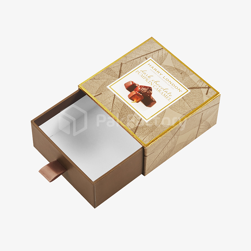 Brown Chocolate Drawer Style Box | PakFactory