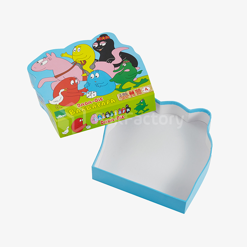 Multi-color Custom Shaped Game Box | PakFactory