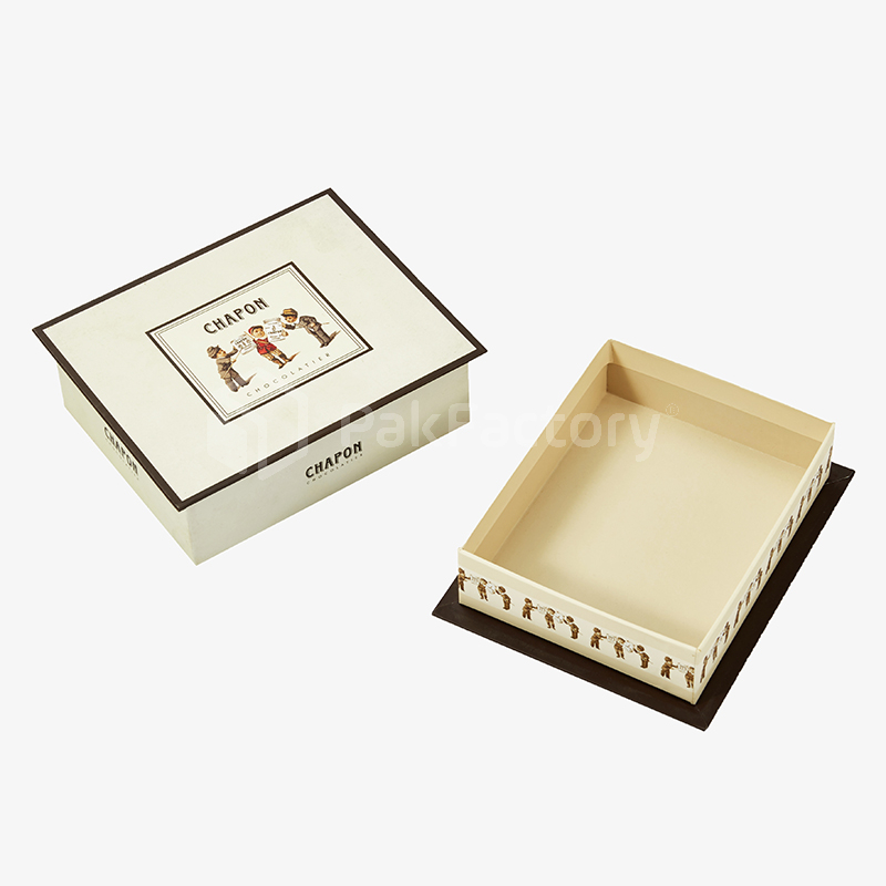 Chocolate Overlapping Lid Box| PakFactory®