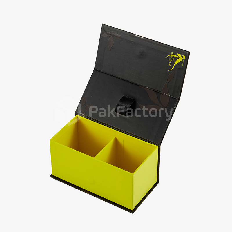 Double Tea Box with Magnetic Closure| PakFactory®