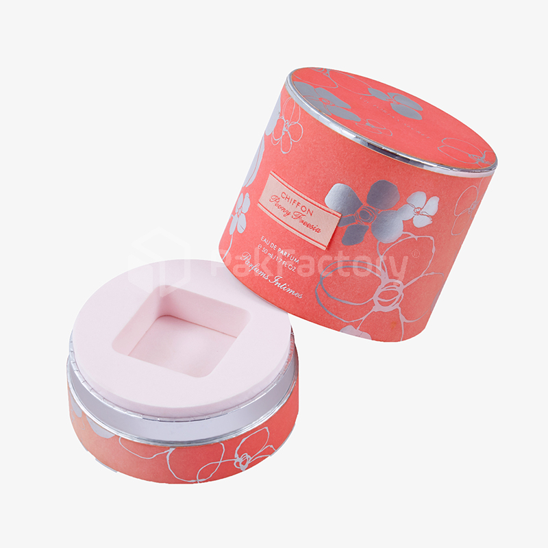 Custom Round Shaped Perfume Box with Insert | PakFactory®