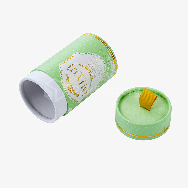 Custom Round Shaped Tea Box With Handle | PakFactory®