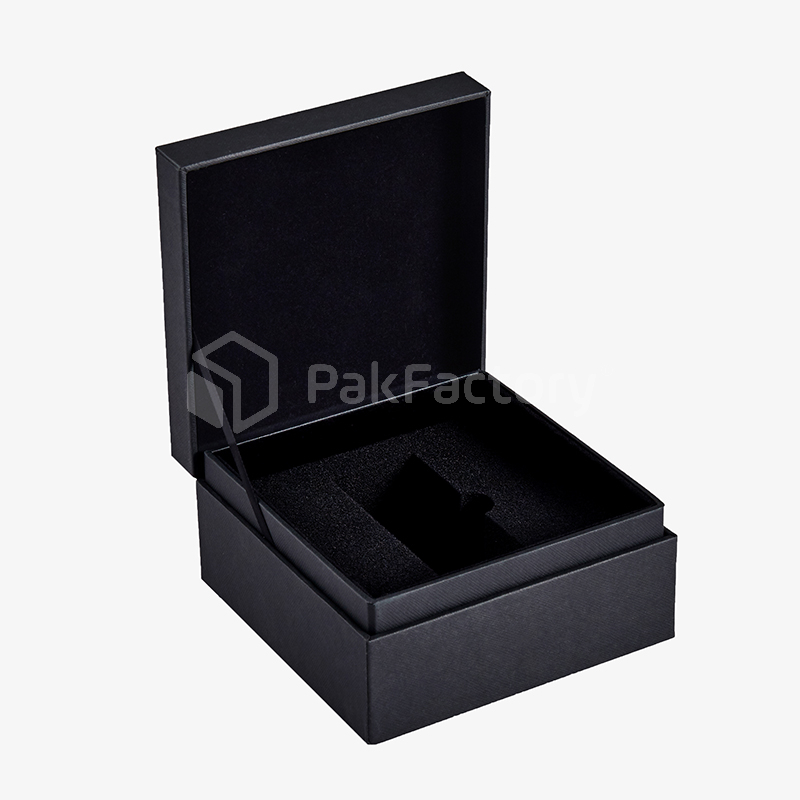 Custom Hinged Style Rigid Box with Logo | PakFactory®