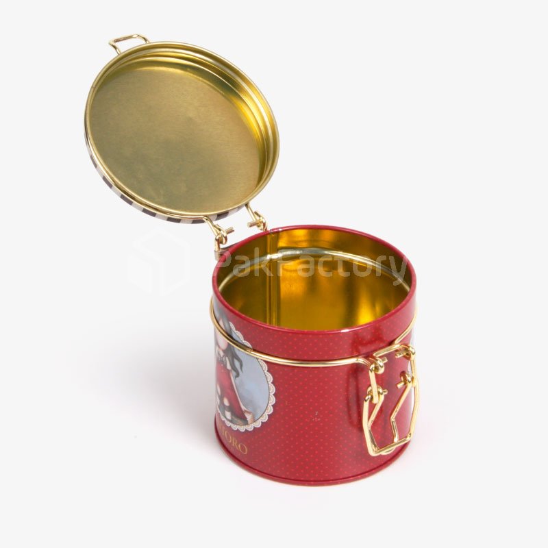 Custom Latch Lock Tin Box | PakFactory®