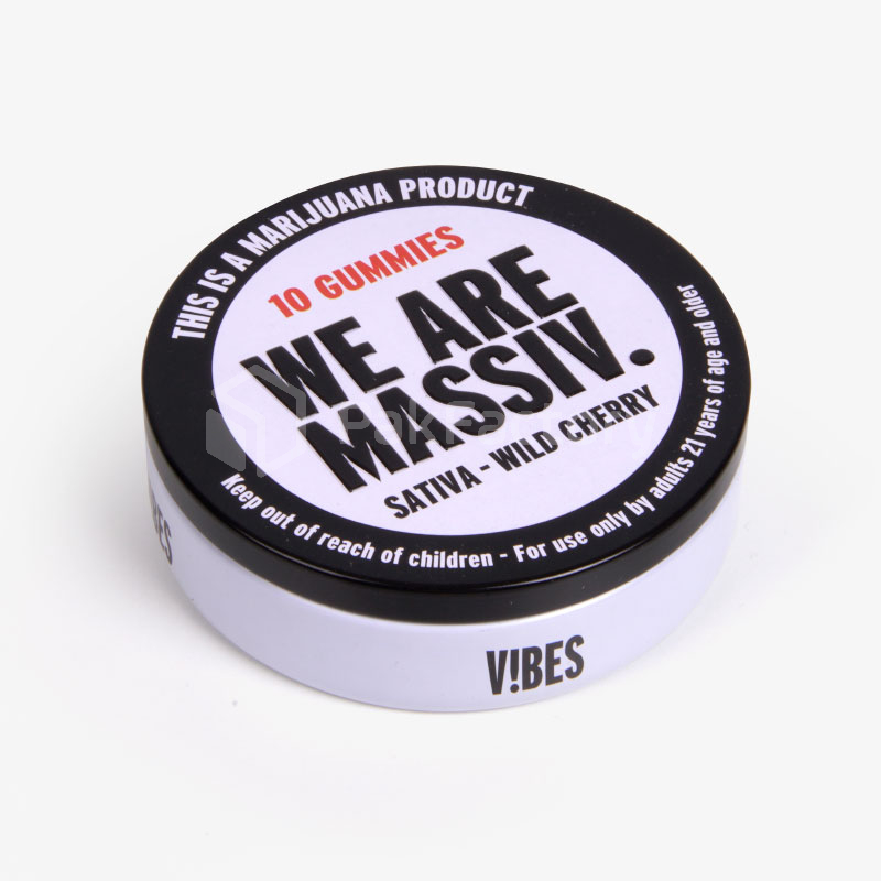 Custom Cannabis Tin Containers | PakFactory®