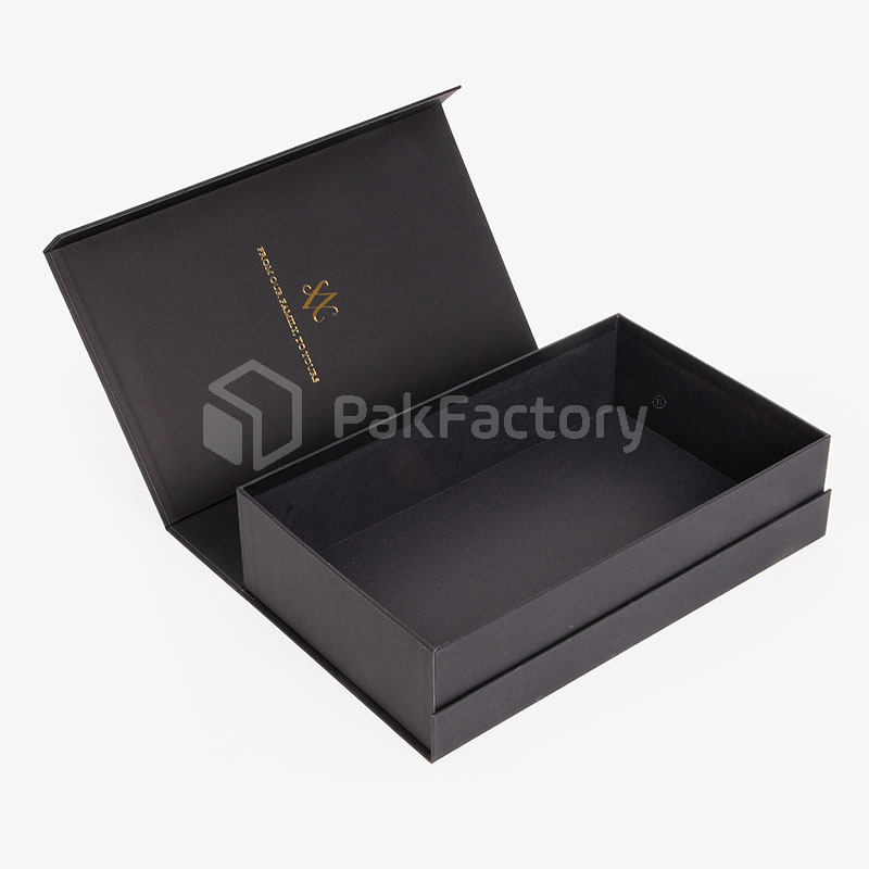 Luxury Wine Hinged Gift Box | PakFactory®