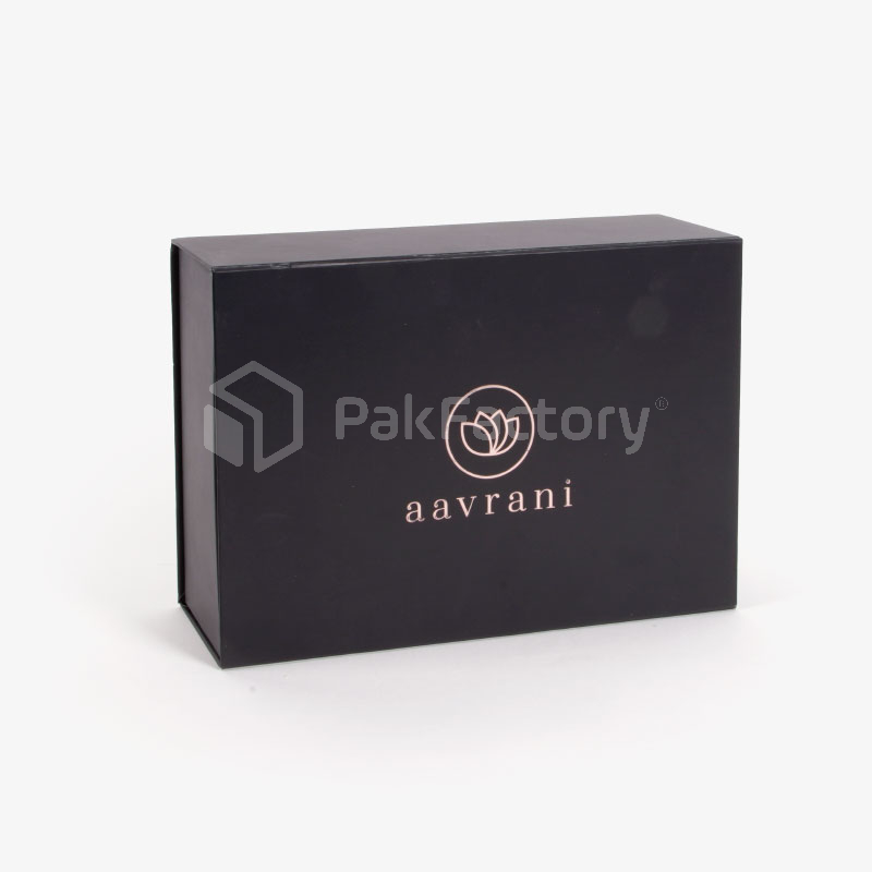 Custom Luxury Hinged Skincare Packaging Box | PakFactory®