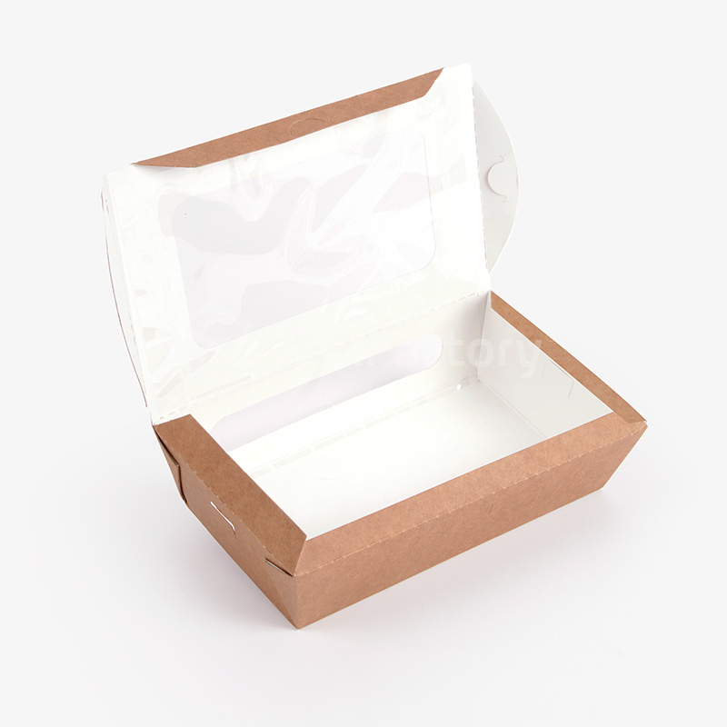 Custom Hinge Lock Boxes with a Window | PakFactory®