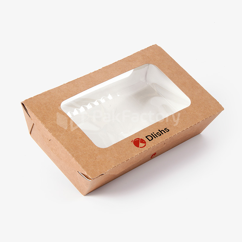 Custom Hinge Lock Boxes with a Window | PakFactory®