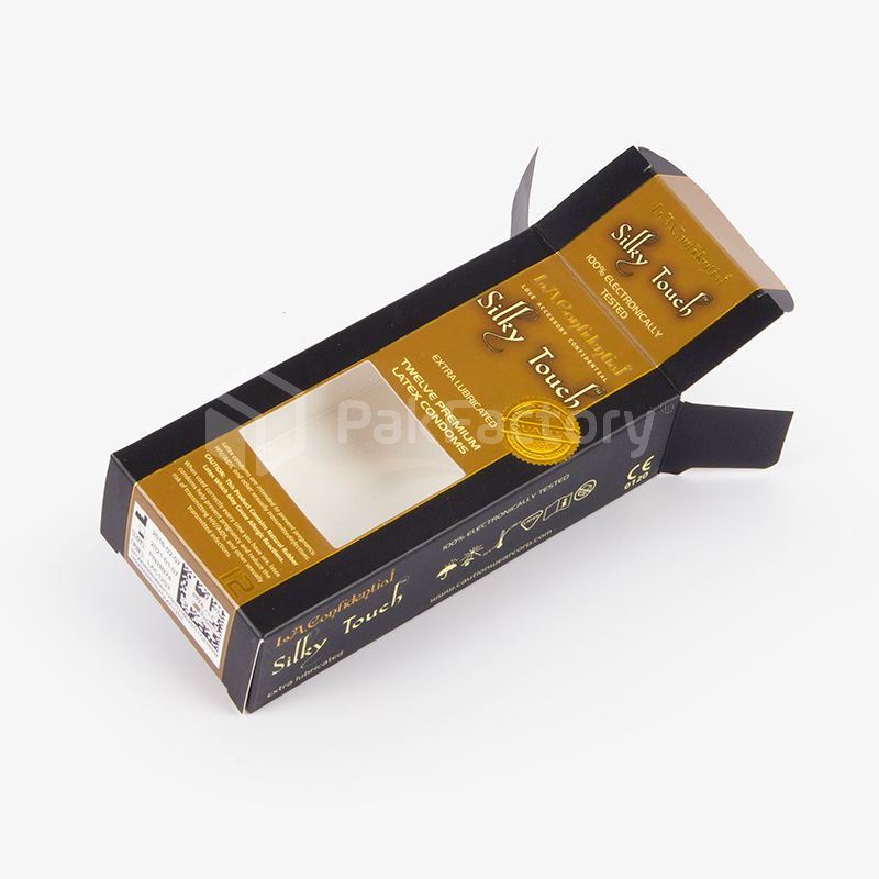 Gold Foil Latex Box | PakFactory