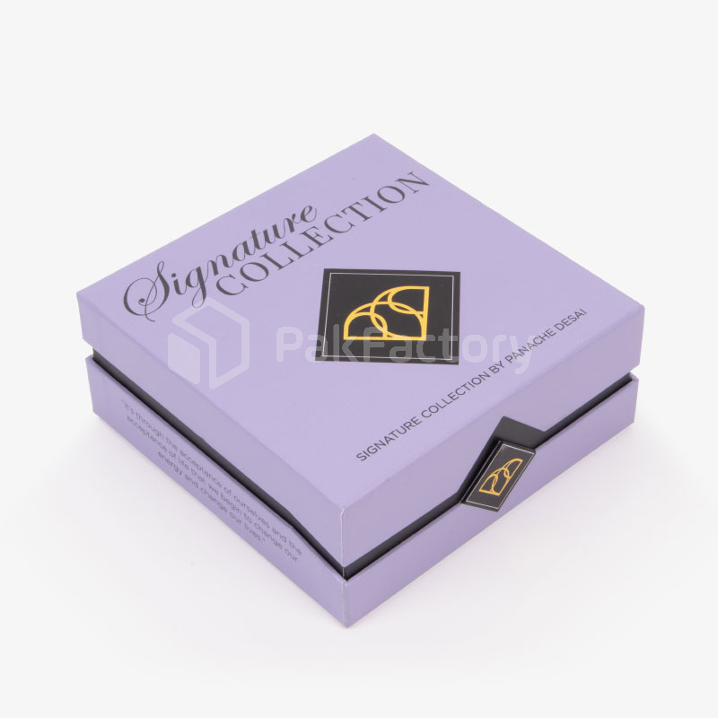 Custom Rigid Gift Box with Lid| PakFactory®
