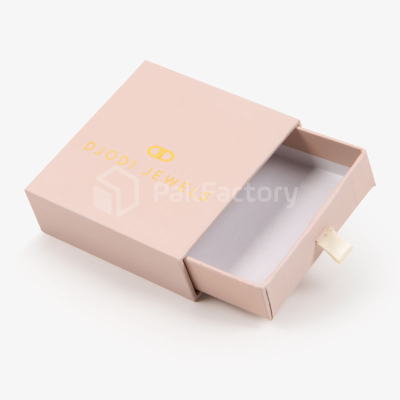 Custom Jewelry Drawer Style Rigid Box | PakFactory®