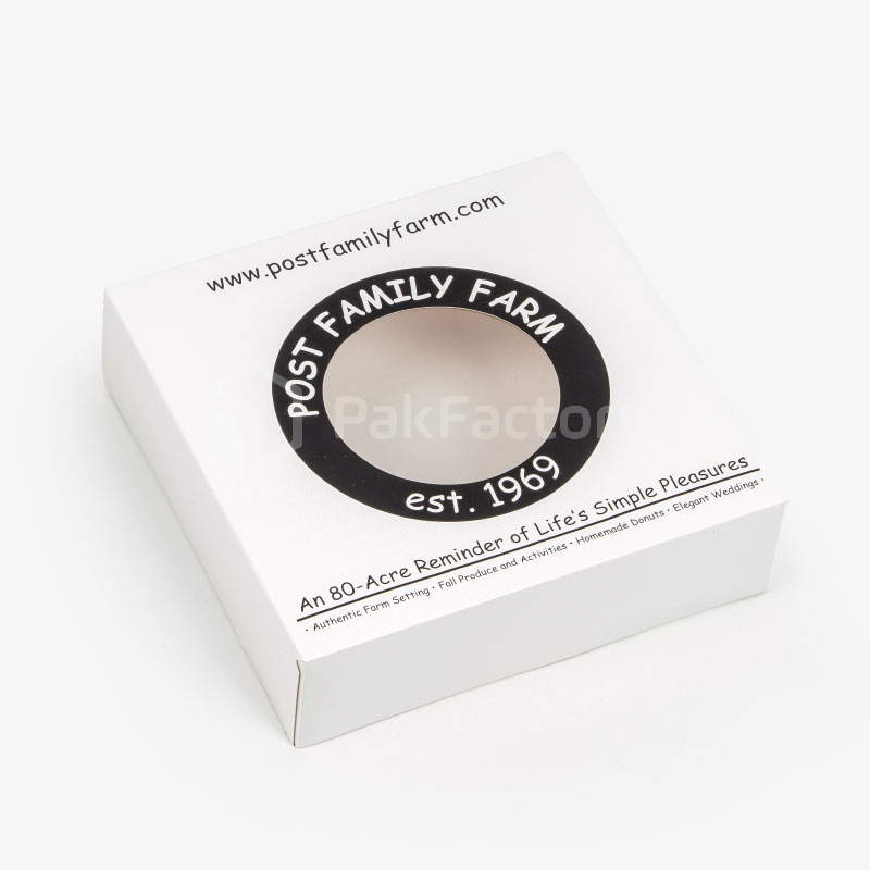 Custom Bakery Boxes with Window| PakFactory®