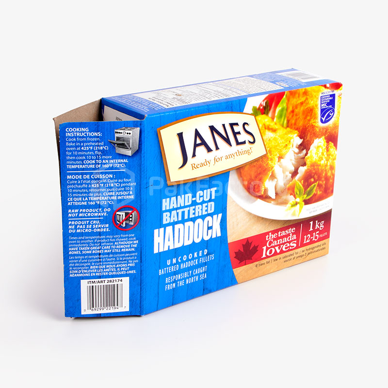 Custom Frozen Food Packaging Box | PakFactory®