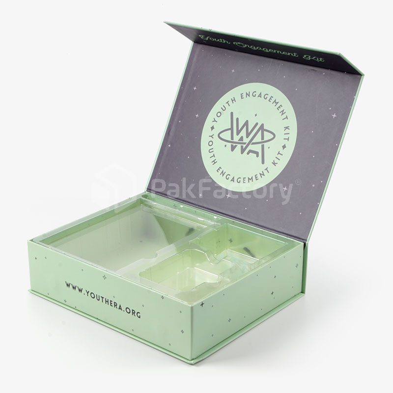 Custom Press Kit Box with Handle| PakFactory®