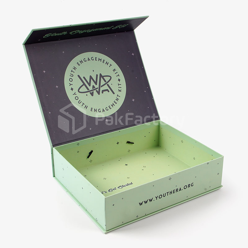 Custom Press Kit Box with Handle| PakFactory®
