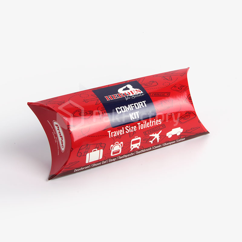 Custom Pillow Soap Box| PakFactory®