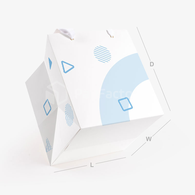 Custom Wide Gusset Paper Bags| PakFactory®