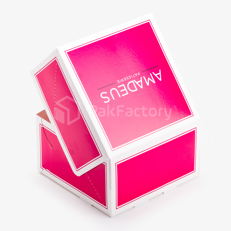 Custom Folding Cake Boxes | PakFactory®