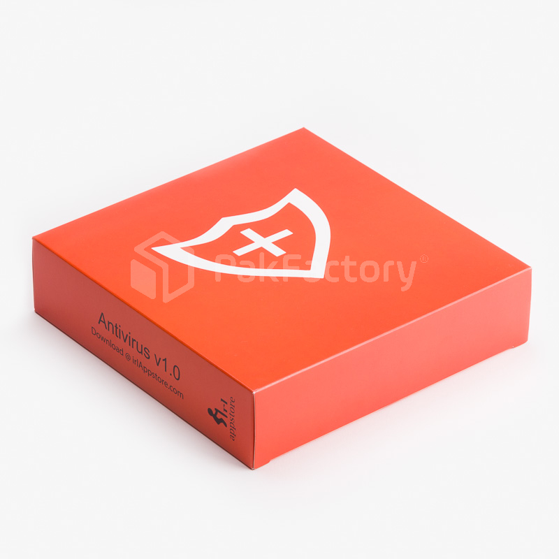 Custom Antivirus Packaging Box | PakFactory®