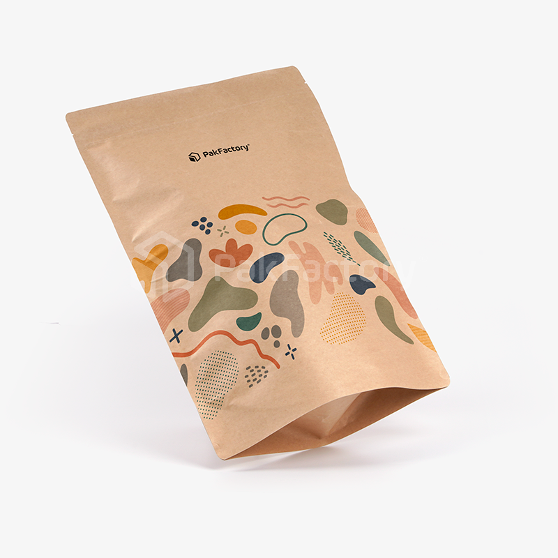 Kraft Stand Up Pouches| PakFactory Custom Packaging