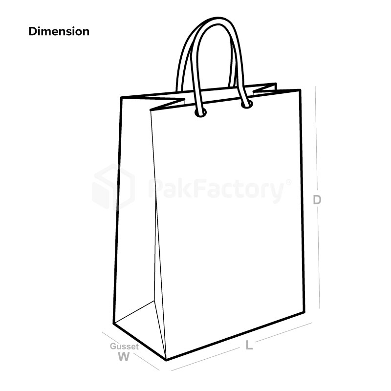 Custom Kraft Paper Bags| PakFactory®