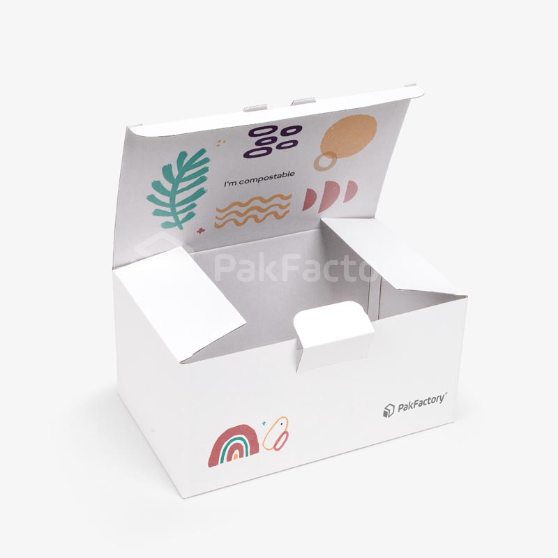 Tuck Top 1-2-3 Bottom Corrugated Box | PakFactory®