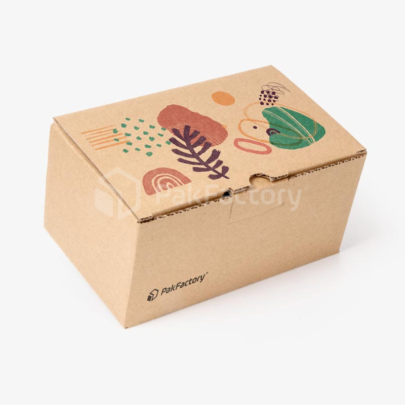 Tuck Top 1-2-3 Bottom Corrugated Box | PakFactory®