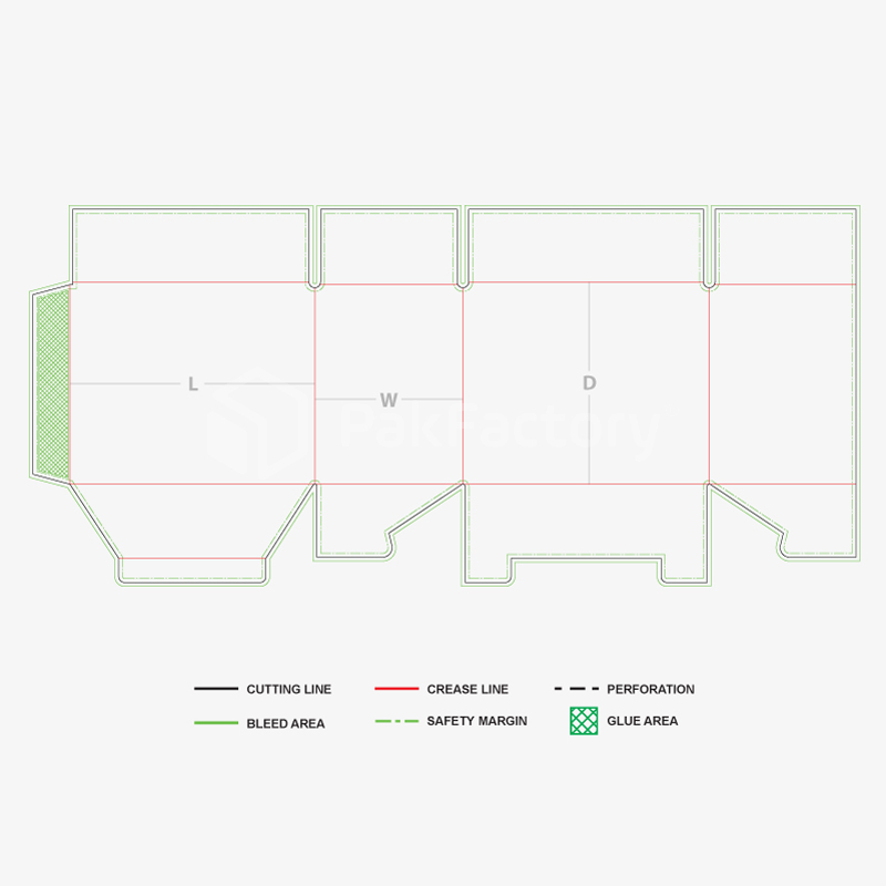 1-2-3 Bottom Slotted Container | PakFactory®