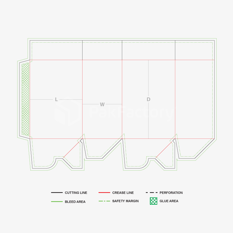 Auto Bottom Slotted Container | PakFactory®