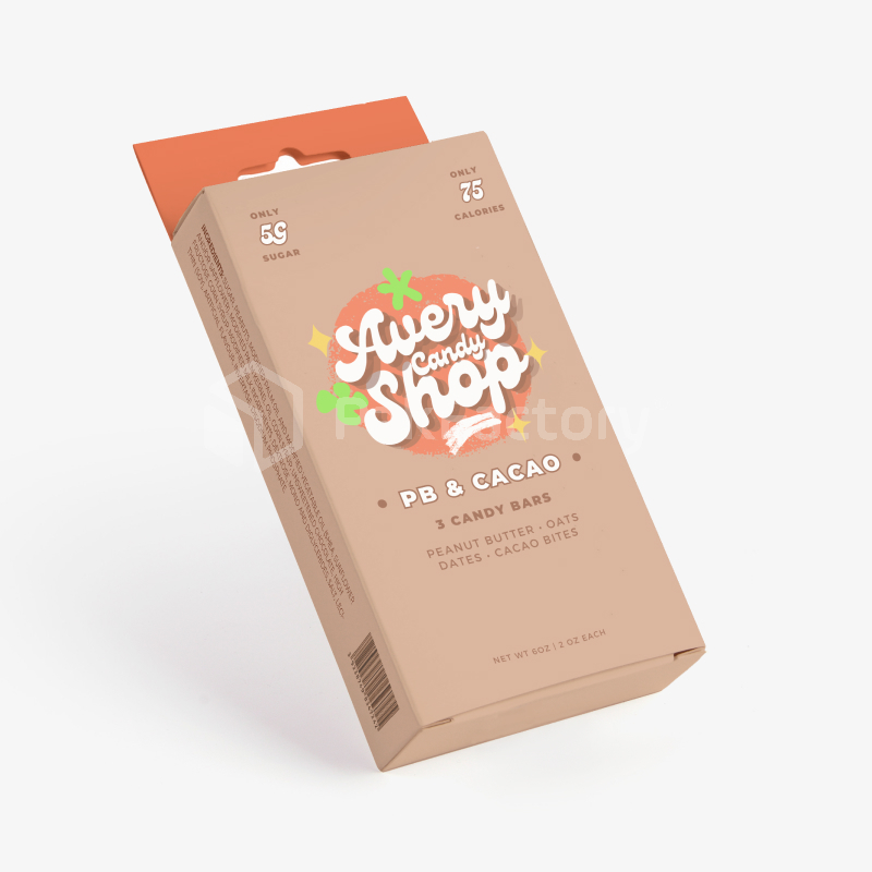 Custom Candy Bar Packaging Hanger Boxes| PakFactory
