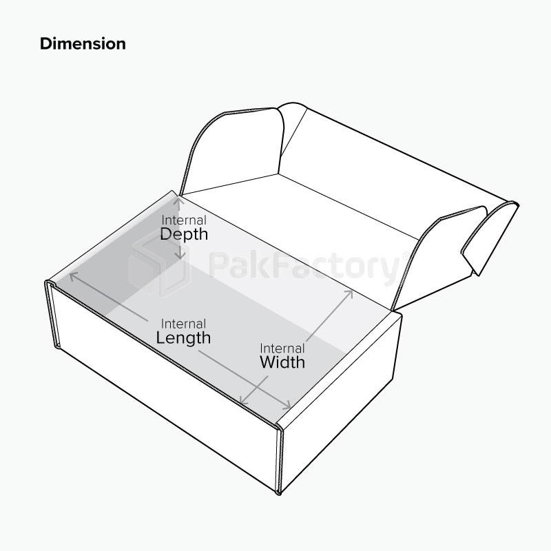 Tab Lock Roll End Corrugated Box | PakFactory®