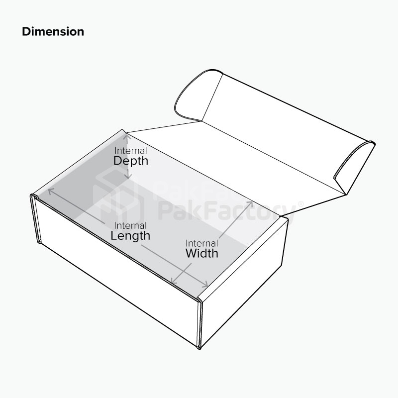 Roll End Tuck Front Corrugated Box | PakFactory®