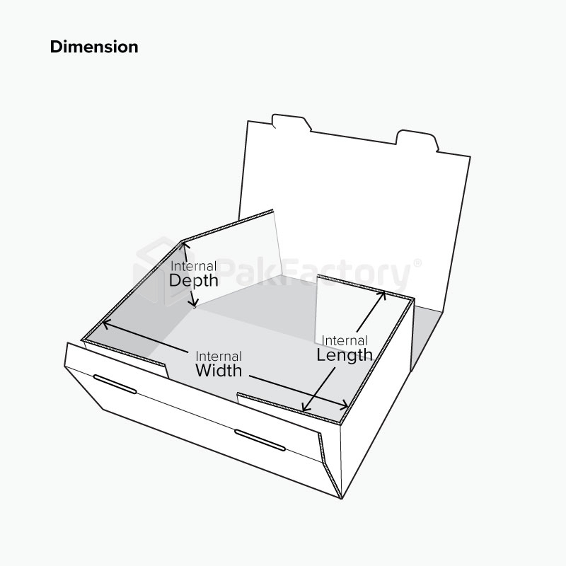 Self Locking Corrugated Folder Box | PakFactory®