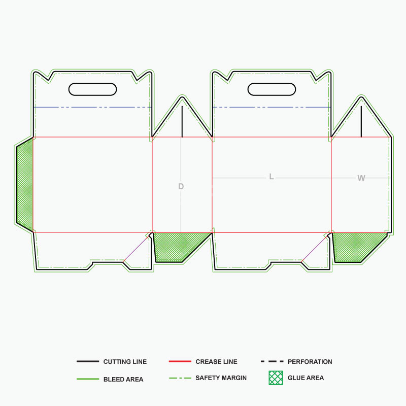 Custom Gable Boxes | Printed Paper Gable Take Out Box | PakFactory®