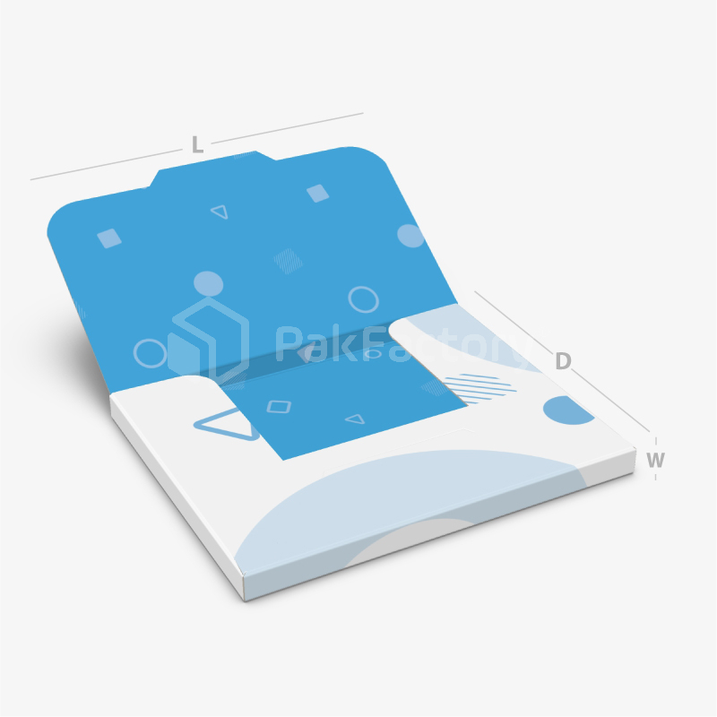 Gusset Folder With Lock