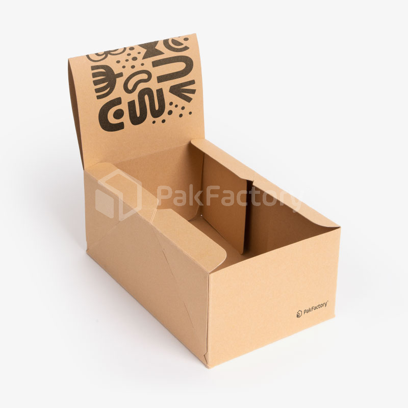 Custom 4 Coner Display Boxes | PakFactory®