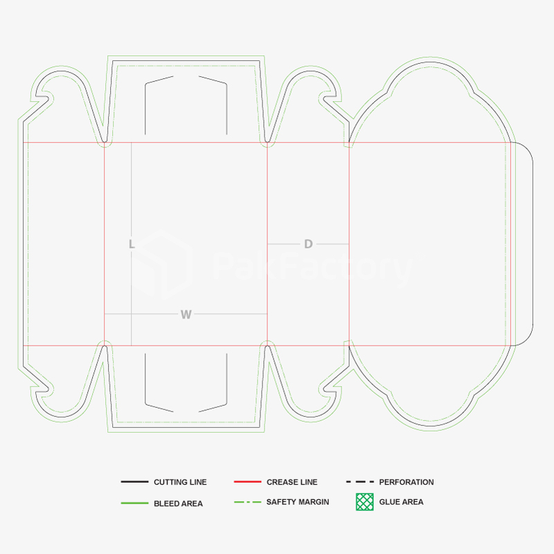 Side Lock Cake Box | PakFactory®
