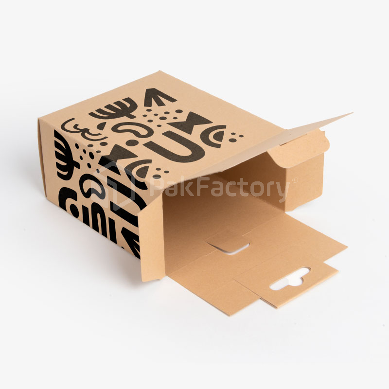 Box With Hanging & Locking Tabs