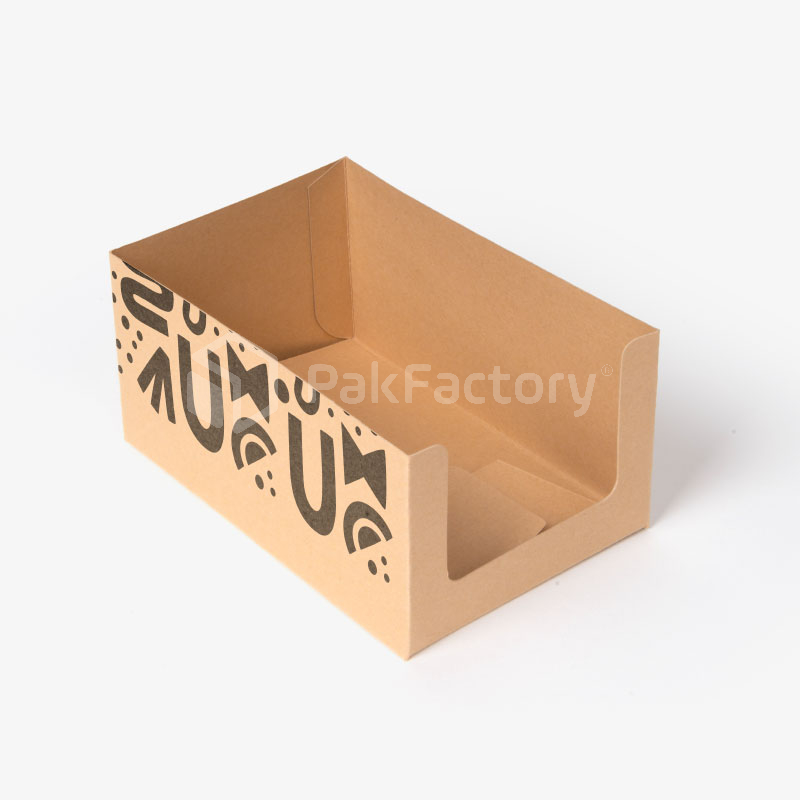 Front Cut Out Display Tray | PakFactory®