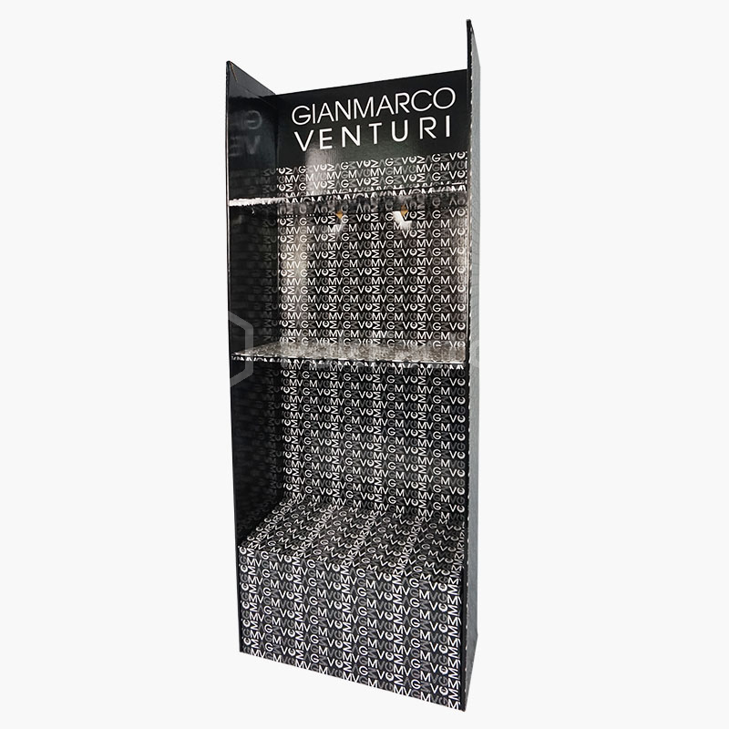 Custom Printed Three-Shelf Luggage Display | PakFactory