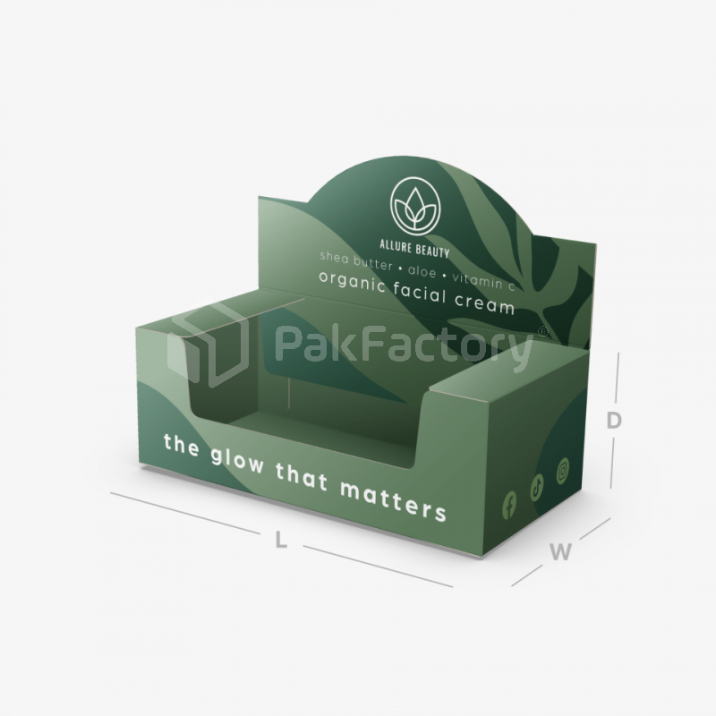 Tuck Top Snap Lock Bottom Display Box | PakFactory®