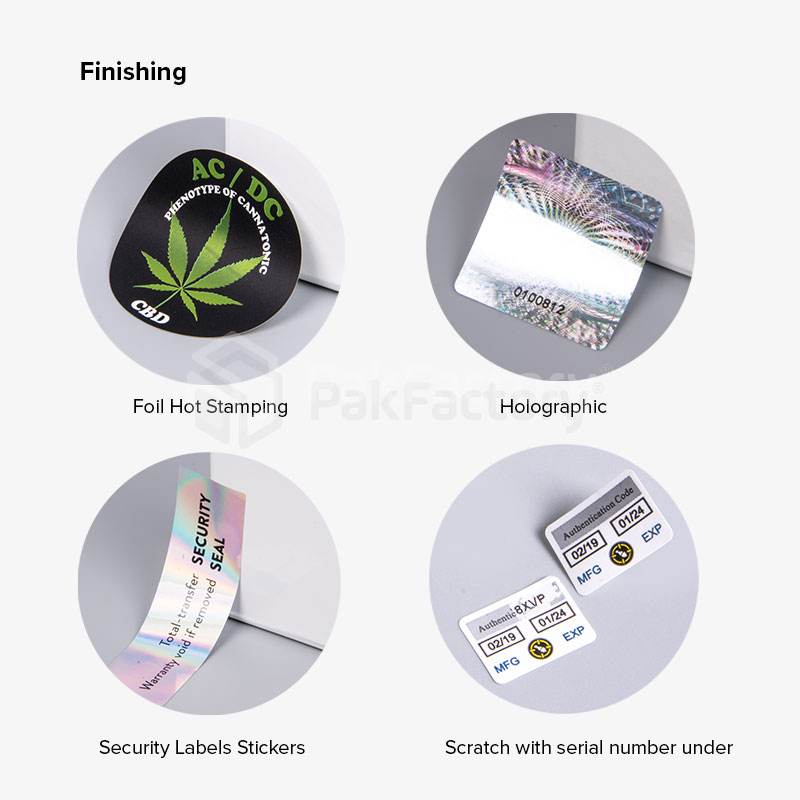 Custom Printed Labels | PakFactory®