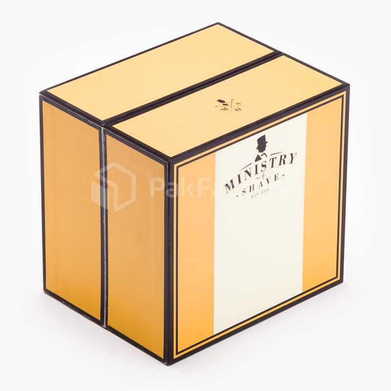 Custom Hinged Rigid Box With Sleeve | PakFactory®