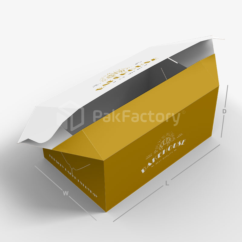 Custom Fold Lock Take Out Boxes | PakFactory®