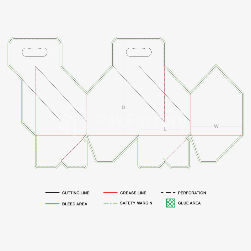 Custom Beverage Carier 4 Pack | PakFactory®